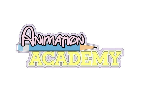 SVG Digital Download Animation Academy Scrapbook Digital | Etsy