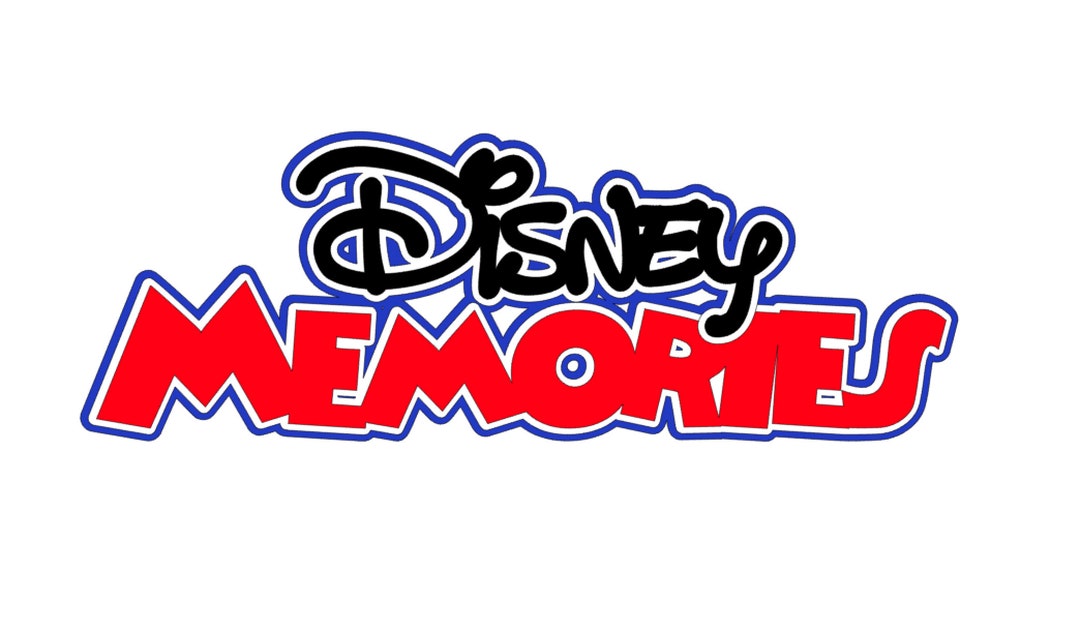 SVG Digital Download Memories Titles Digital Cutting File for Scrapbook ...