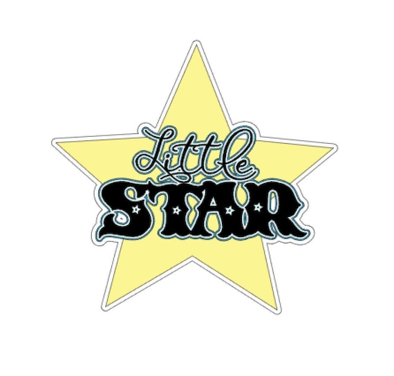 Little Star SVG Digital Download Digital Cutting File .svg - Etsy