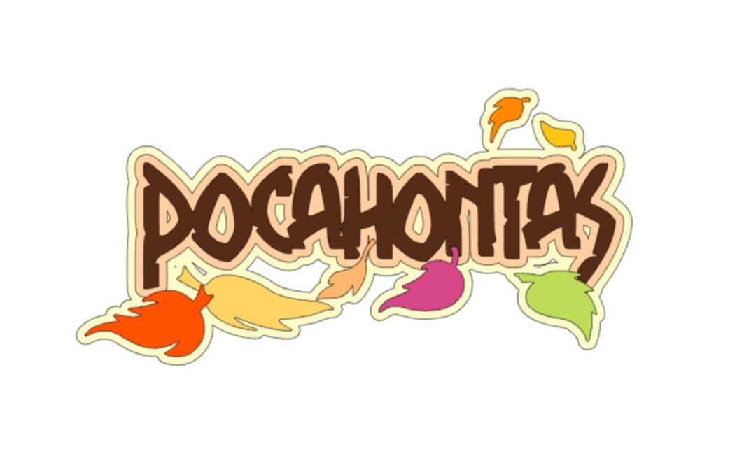 SVG Digital Download Pocahontas Digital Cutting File .svg and .png for ...