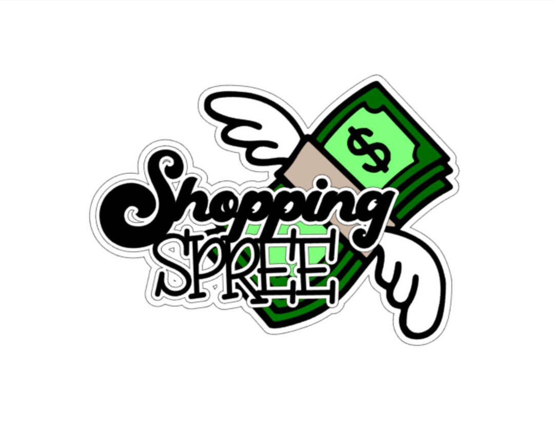 SVG Digital Download Shopping Spree Cut File Digital Cutting File .svg ...