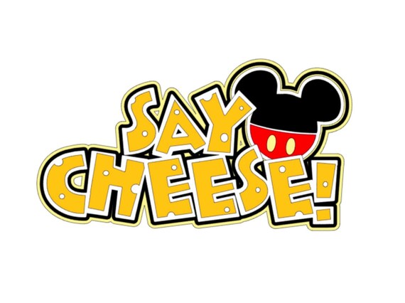 Mouse Say Cheese Digital Cutting File .svg for | Etsy