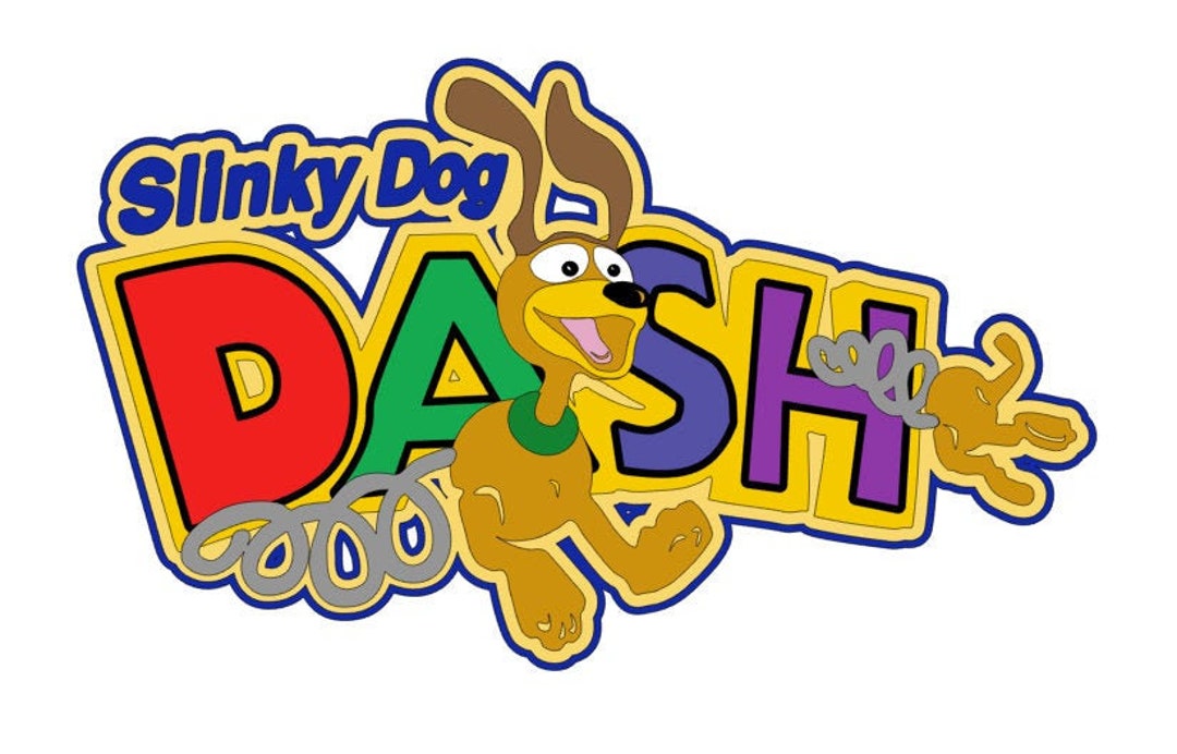 SVG PNG Digital Download Slinky Dog Dash Digital Cutting Files for ...