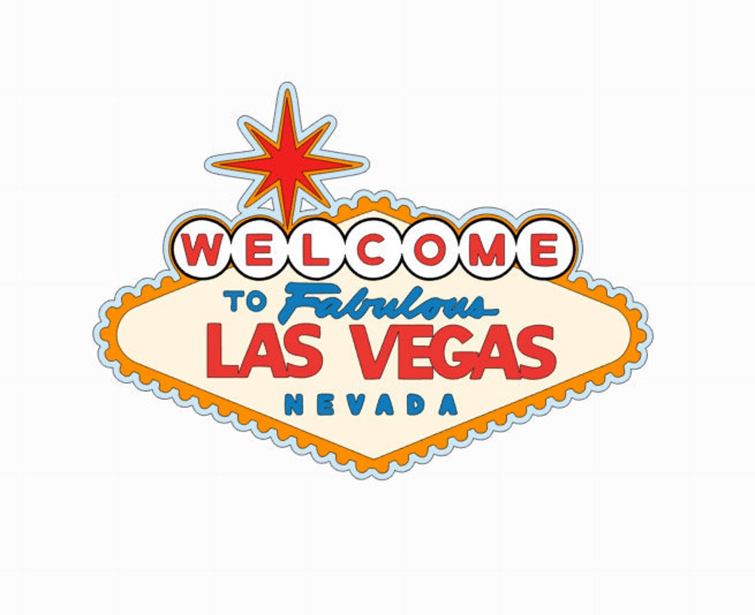 Las Vegas SVG Digital Download Digital Cutting File .svg for Cricut ...