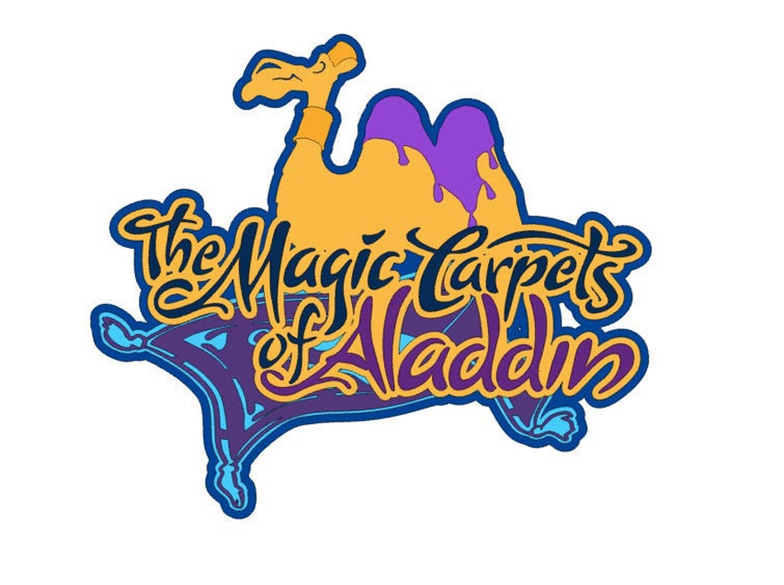 The Magic Carpets of Aladdin Digital Cutting File .svg for - Etsy