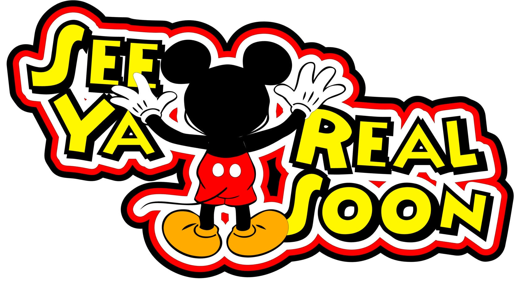 SVG Digital Download See You Soon Mickey Mouse digital cutting | Etsy