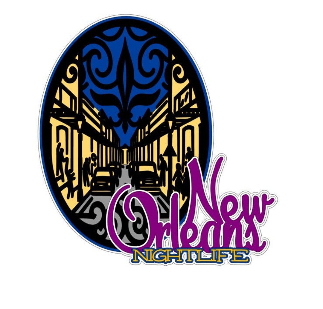SVG PNG Digital Download Scrapbook Die Cut New Orleans Nightlife ...