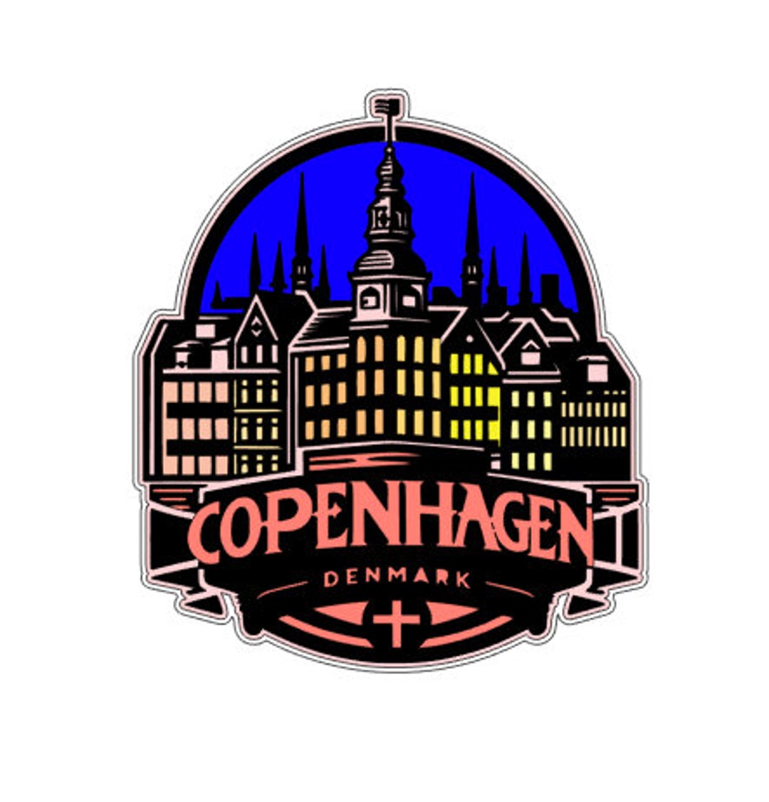 SVG PNG Digital Download Scrapbook Die Cut Copenhagen Denmark Cutfile ...