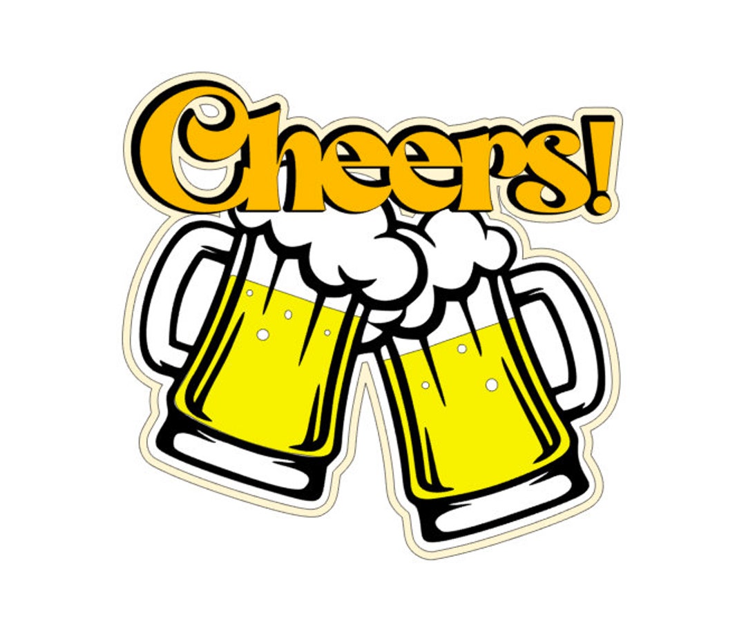 Cheers Beer SVG Digital Download Digital Cutting File svg, Png and Pdf ...