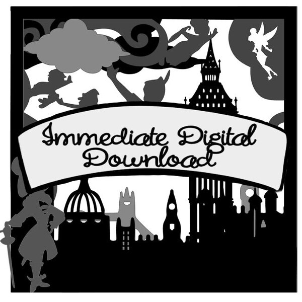 Peter Pan Shadow - Etsy