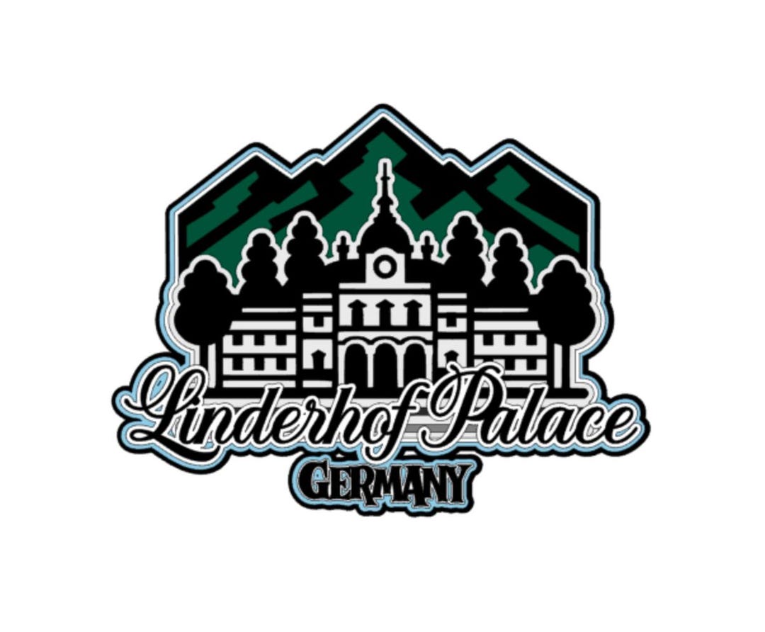 SVG PNG Digital Download Scrapbook Die Cut Linderhof Palace Germany ...