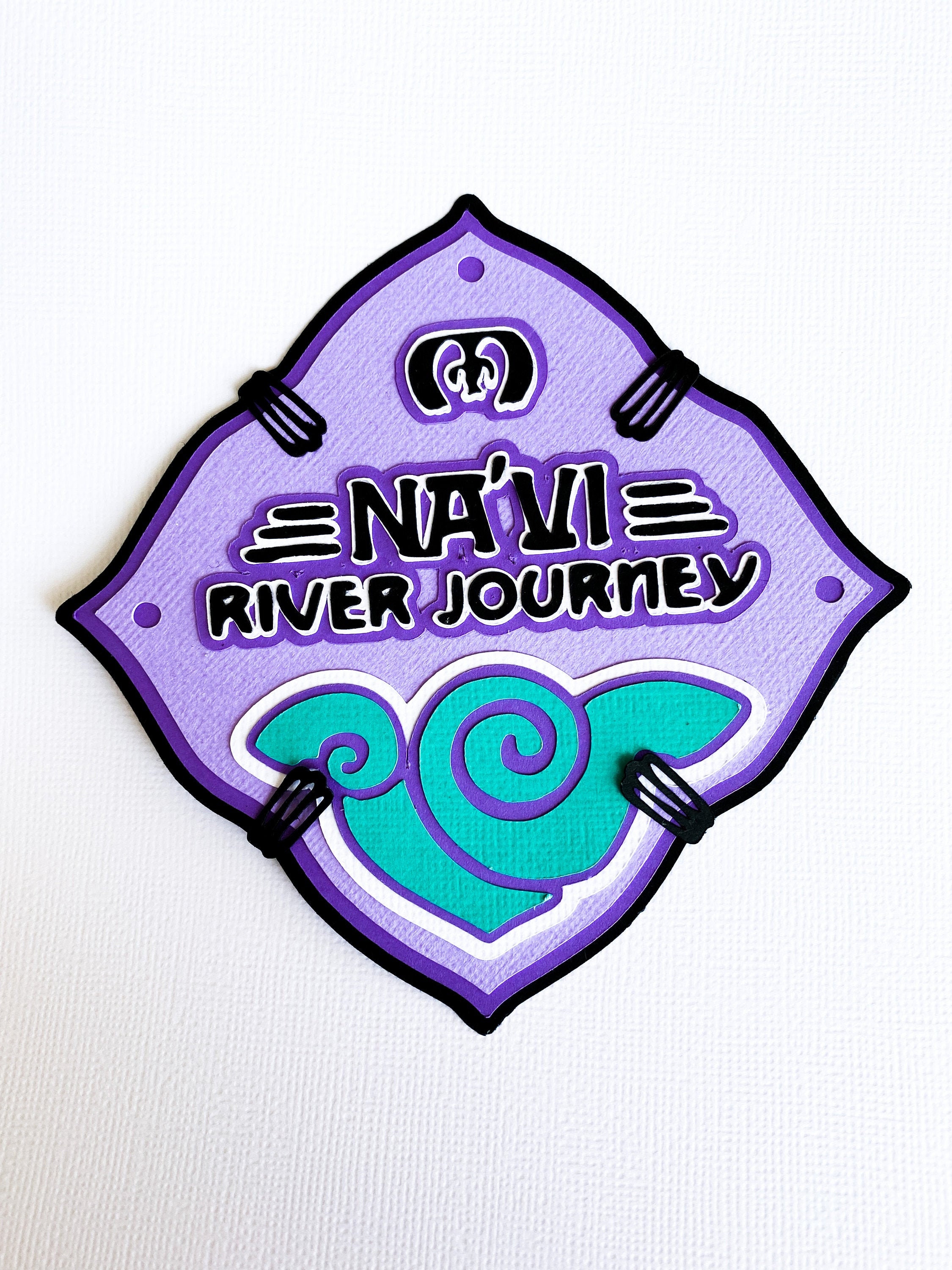 Na'vi River Journey Die Cut Scrapbook Embellishment - Etsy UK