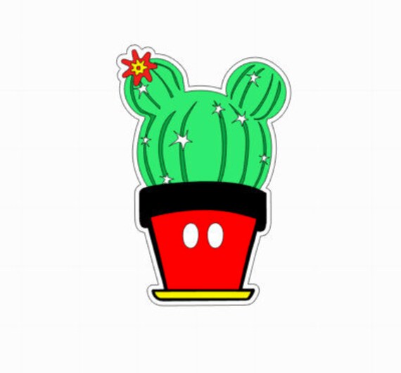 Mouse Ears Cactus SVG Digital Download Digital Cutting File | Etsy