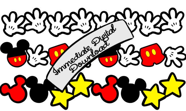 Mickey Mouse Page Border