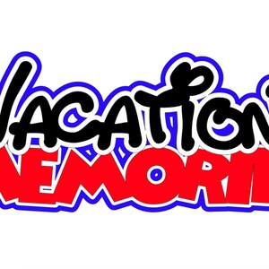 SVG Digital Download Memories Titles Digital Cutting File for Scrapbook ...