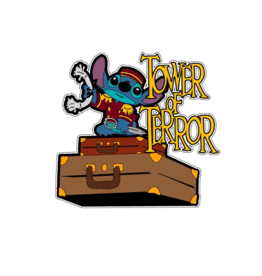 Buy Stitch Tower of Terror Svg Online In India - Etsy India