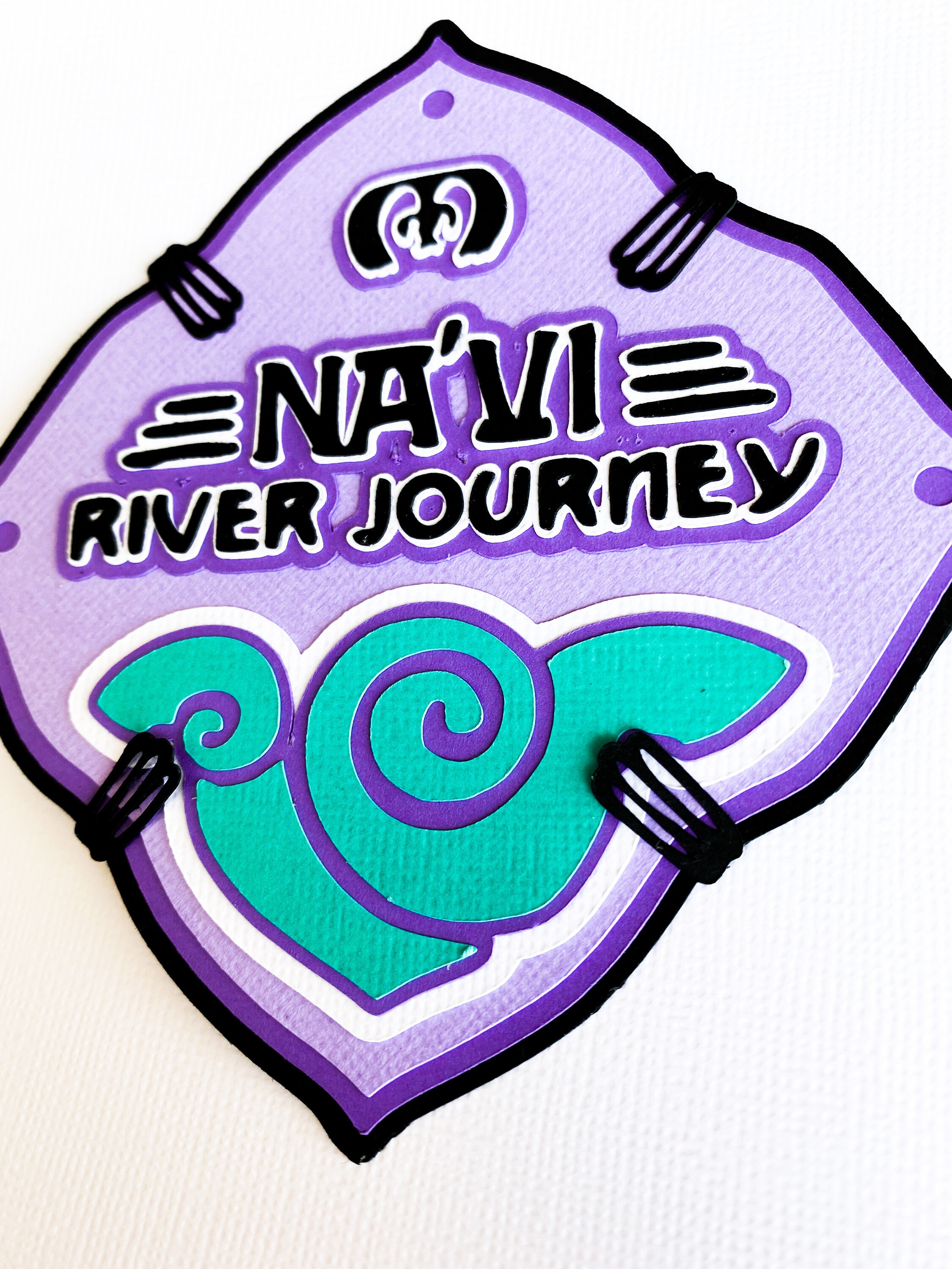 Na'vi River Journey Die Cut Scrapbook Embellishment - Etsy UK