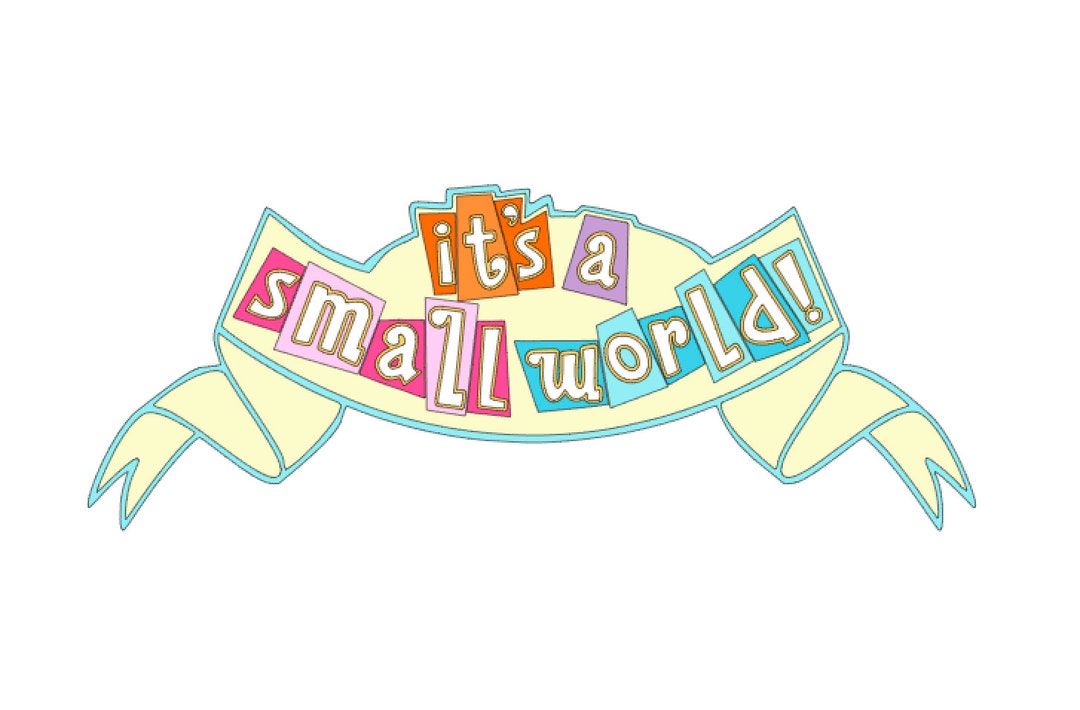 SVG Digital Download Small World Banner Digital Cutting File .svg for ...
