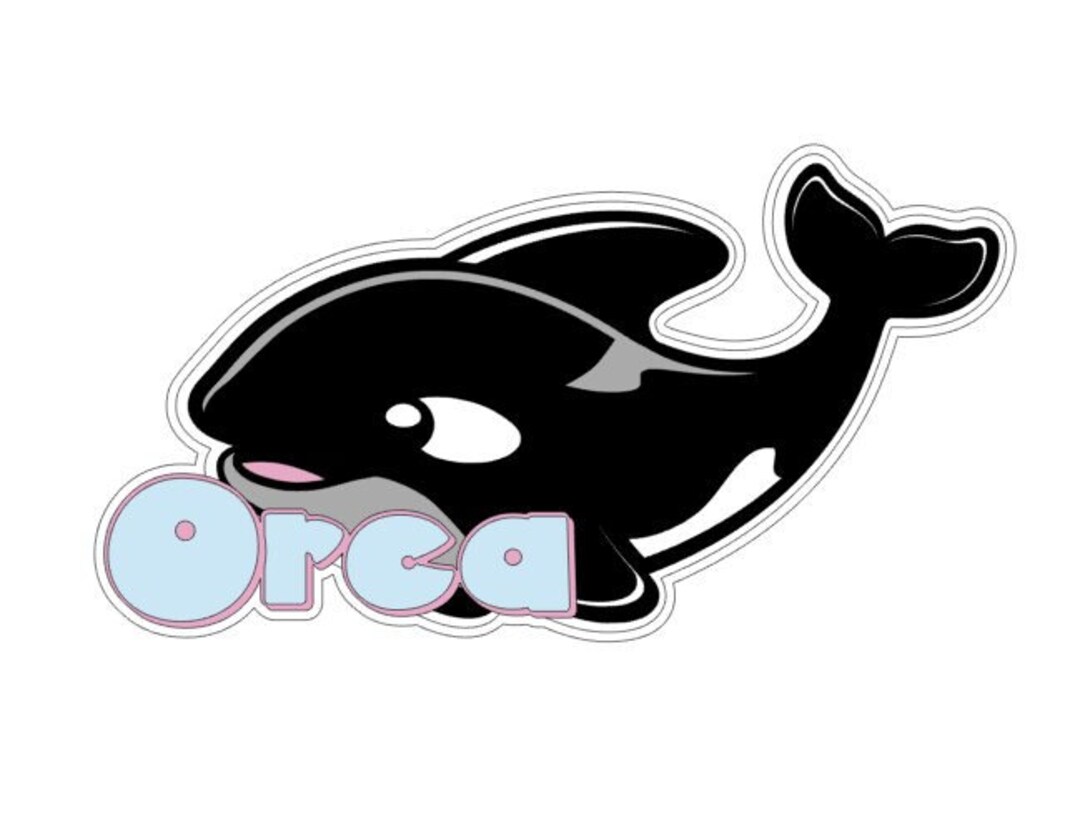 SVG PNG Digital Download Orca Title Cut File Digital Cutting File .svg ...