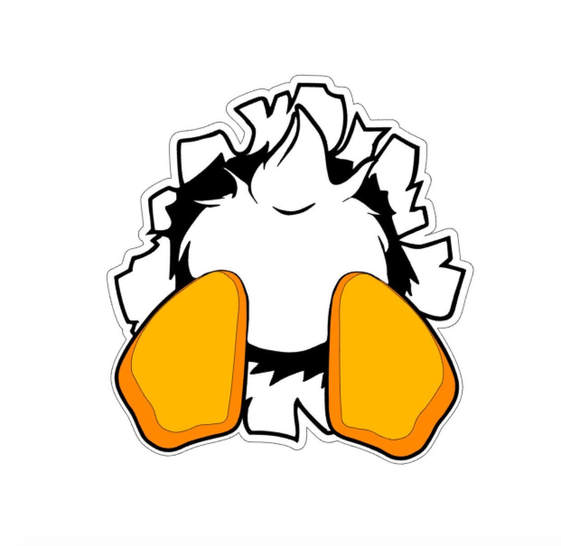 Duck Tail Philharmagic Digital Cutting File for Scrapbook - Etsy