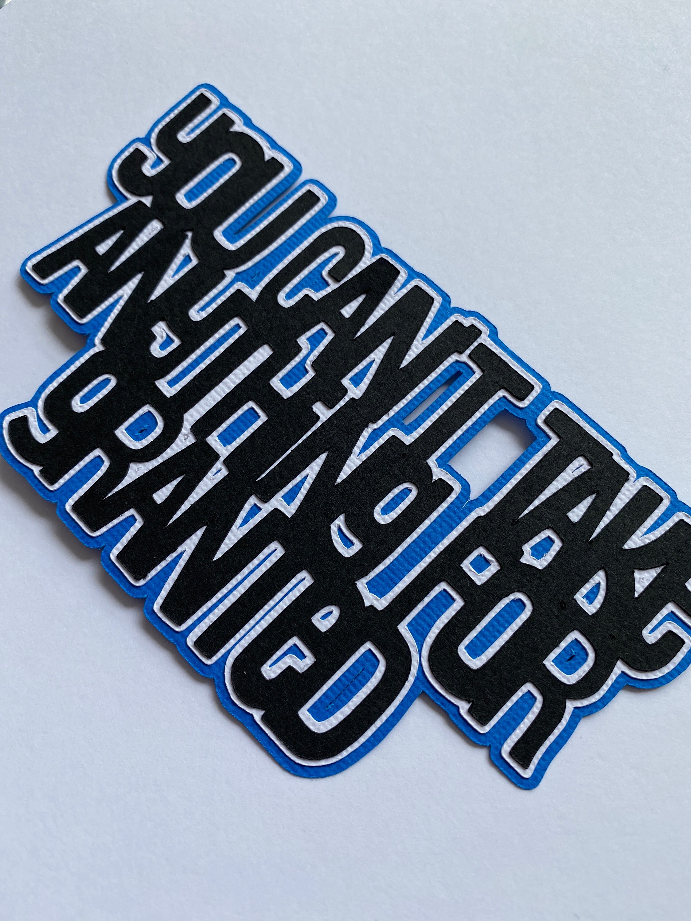 Labyrinth Worm and Quote Die Cut Scrapbook Embellishment Die - Etsy UK