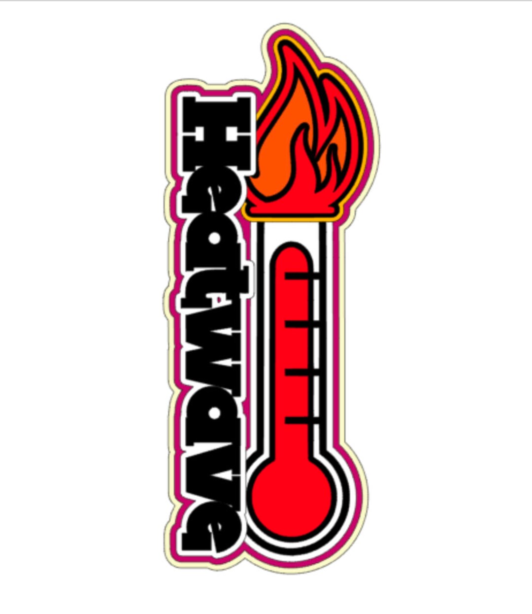 Heatwave Digital Cutting File .svg and .png for Cricut/silhouette ...