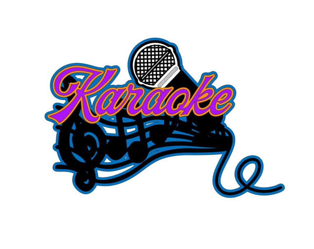 Karaoke SVG Digital Download Digital Cutting File svg, Png and Pdf for ...