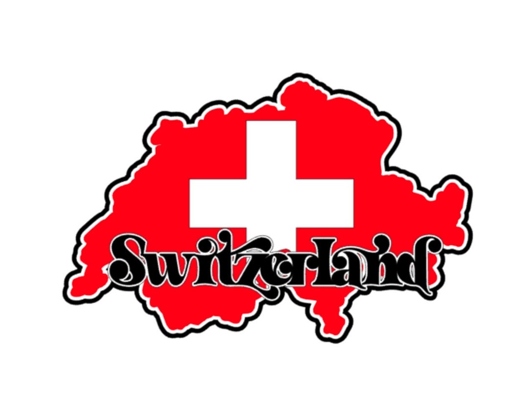 SVG PNG Digital Download Scrapbook Die Cut Switzerland Cutfile - Etsy