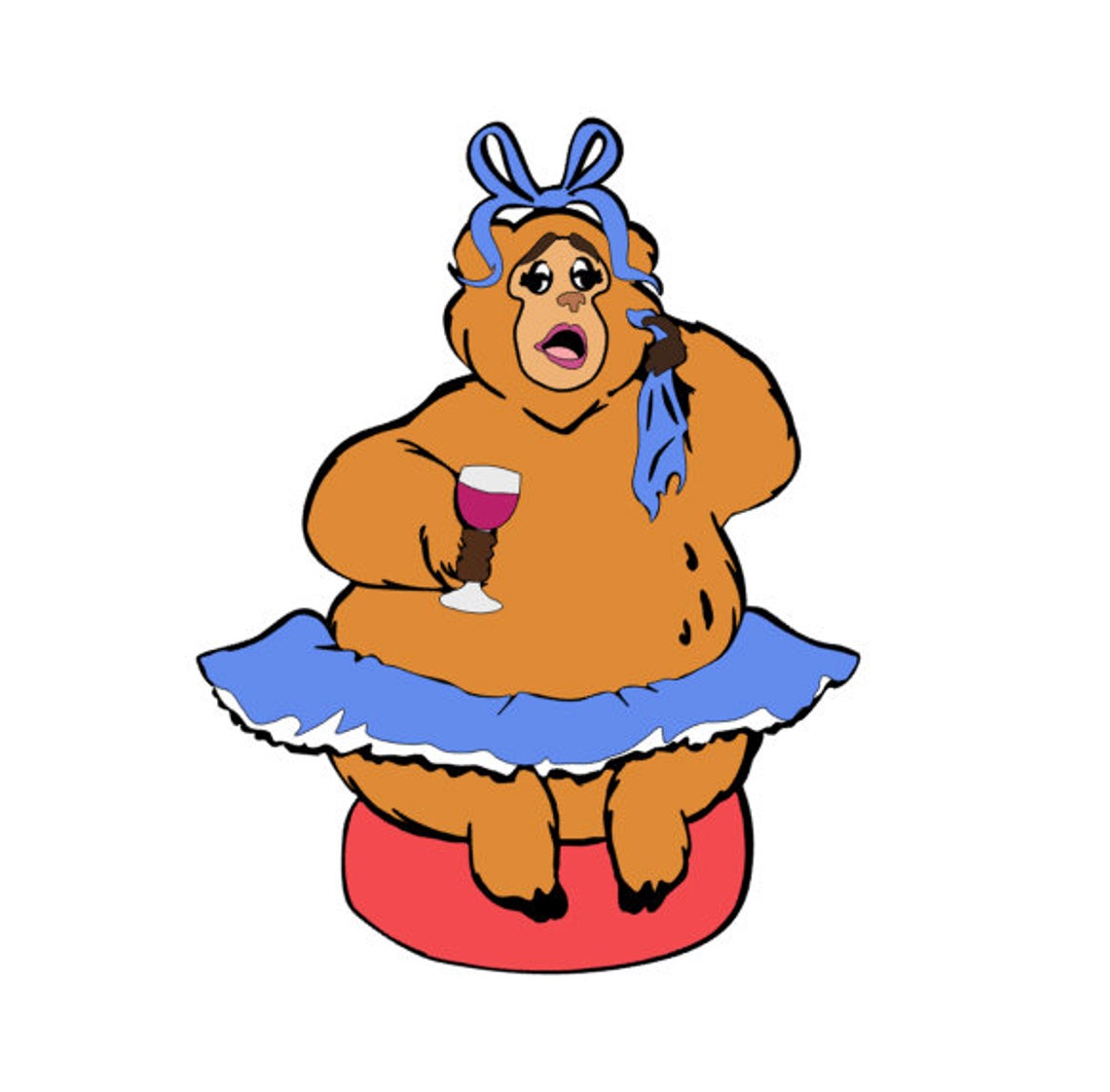 SVG Digital Download Country Bear Jamboree Trixie Cutting File - Etsy