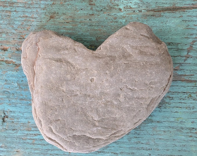 Heart Shaped Beach Rock - Lake Erie Rock - Paperweight - Love Gift ...