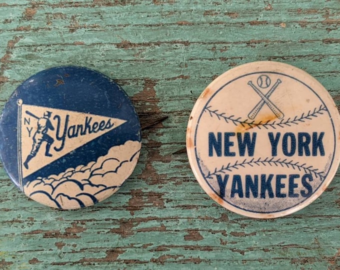 1940's New York Yankees Pins - Etsy