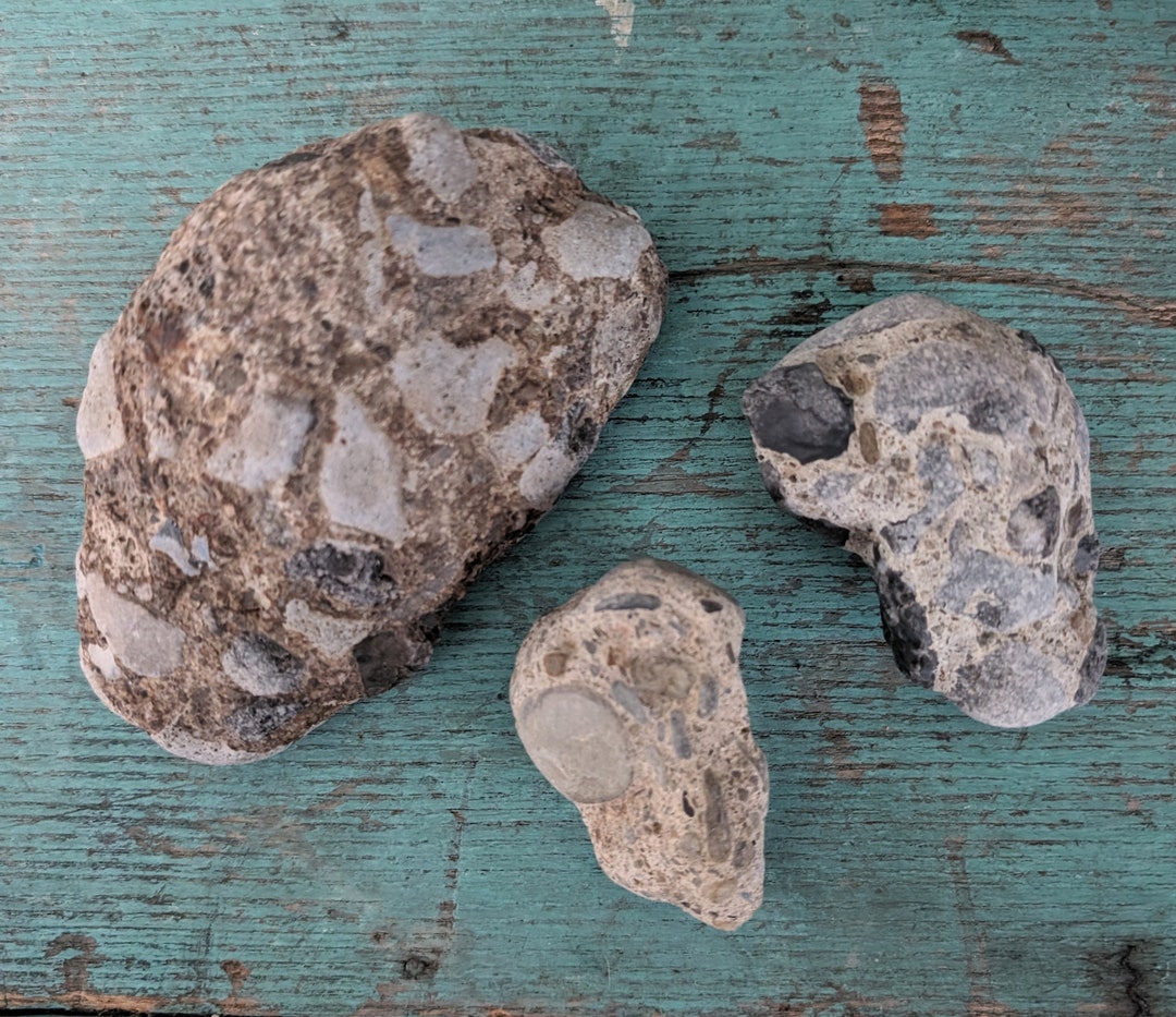 Conglomerate Stones Guardian Stones Set of 3 Meditation Zen - Etsy