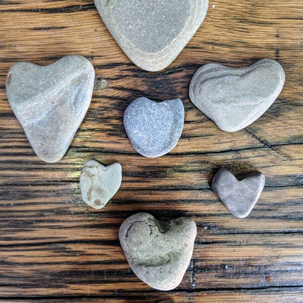 Heart Shaped Rocks - Etsy