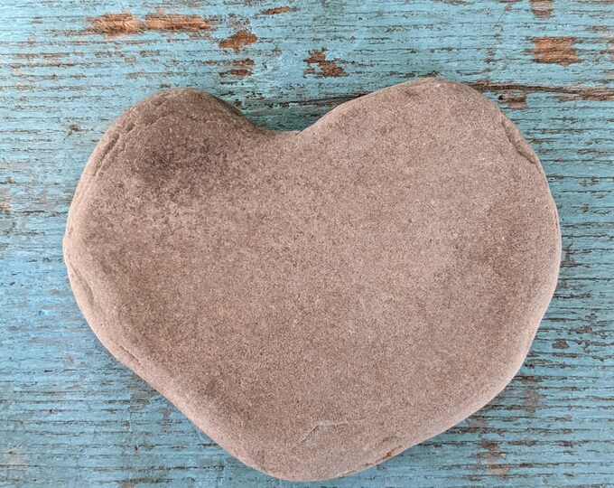 Heart Shaped Beach Rock Lake Erie Rock Beach Decor Garden Decor ...