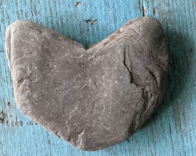 Heart Shaped Beach Rock Lake Erie Rock Beach Decor Garden Decor ...