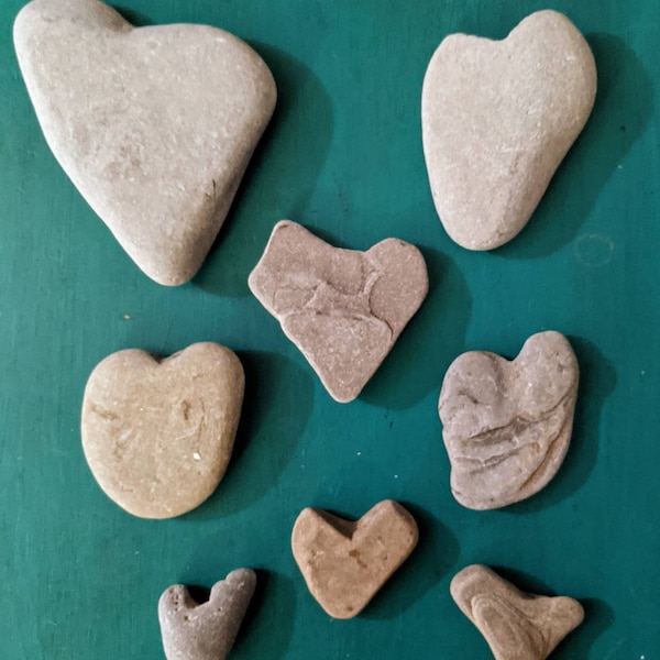 Heart Shaped Rocks - Etsy