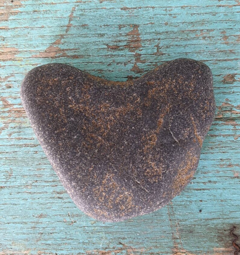 Heart Shaped Beach Stone Lake Erie Rock Natural Beach - Etsy