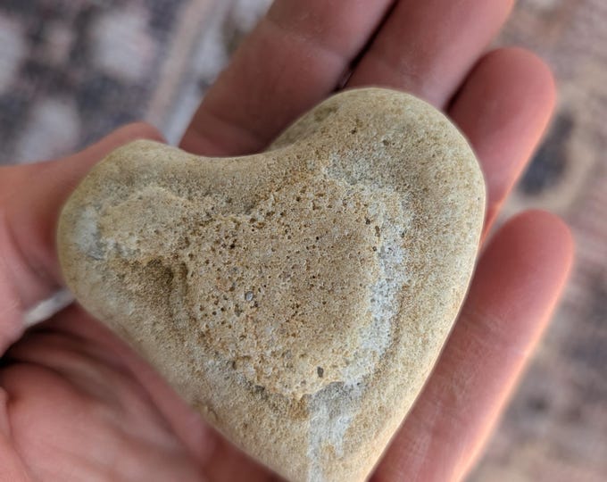 Lake Erie Heart Stone: Natural Beach Rock, Love Gift - Etsy