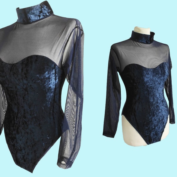 Sheer Leotard - Etsy