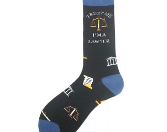 Mens Lawyer Socks - Etsy