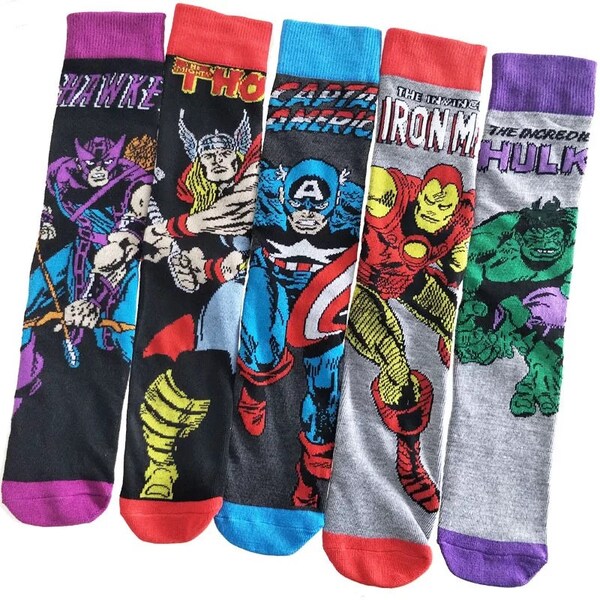Superhero Socks - Etsy