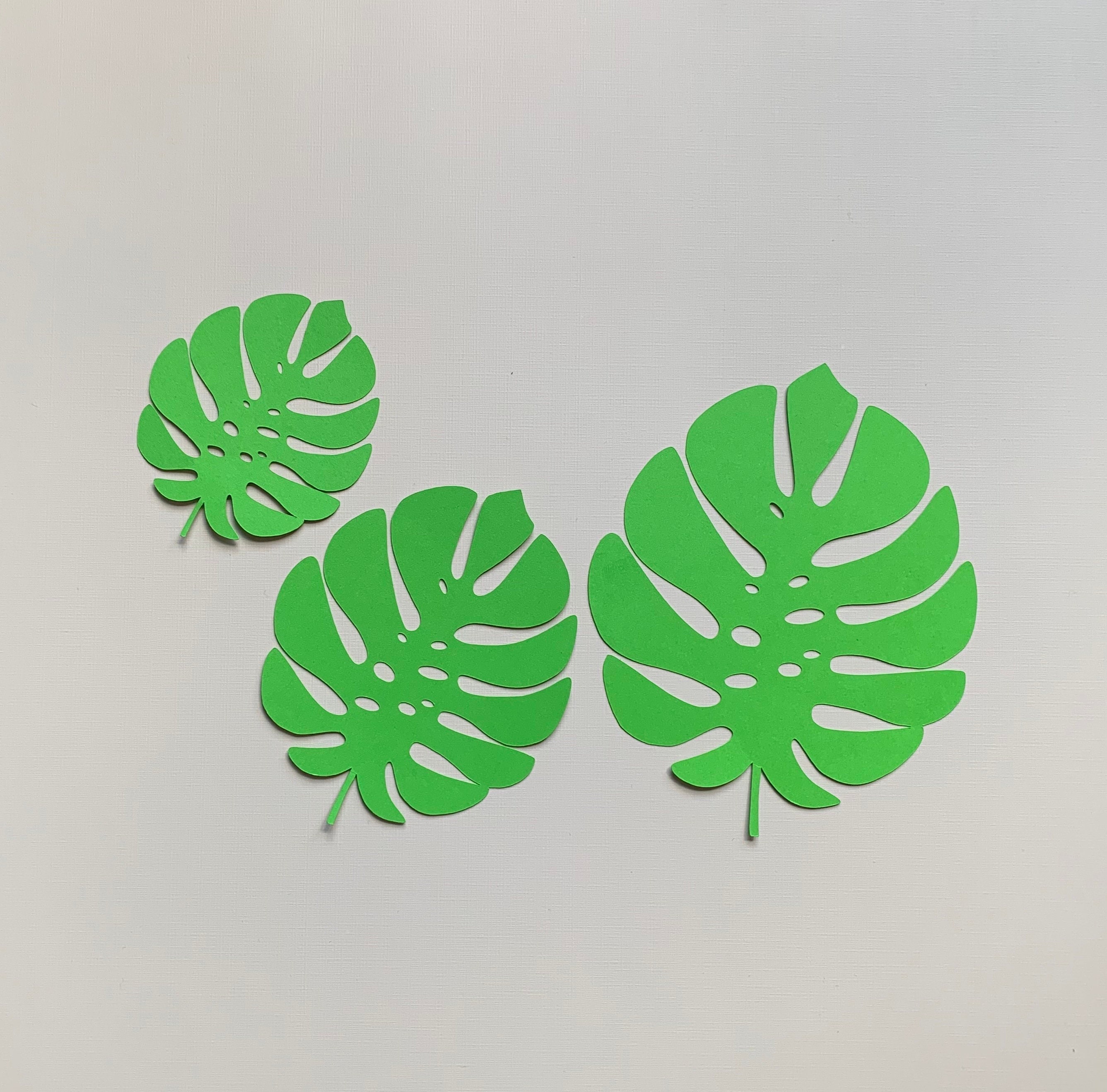 Tropical Palm Leaves Cut out Leaves Pre Cut Palm Leaf | Etsy