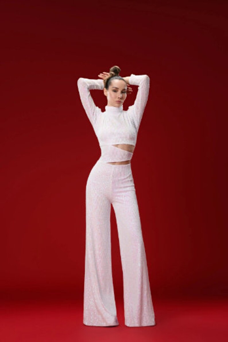 Black Sequin Overall Sparkly Party Outfit Sequin Cocktail - Etsy