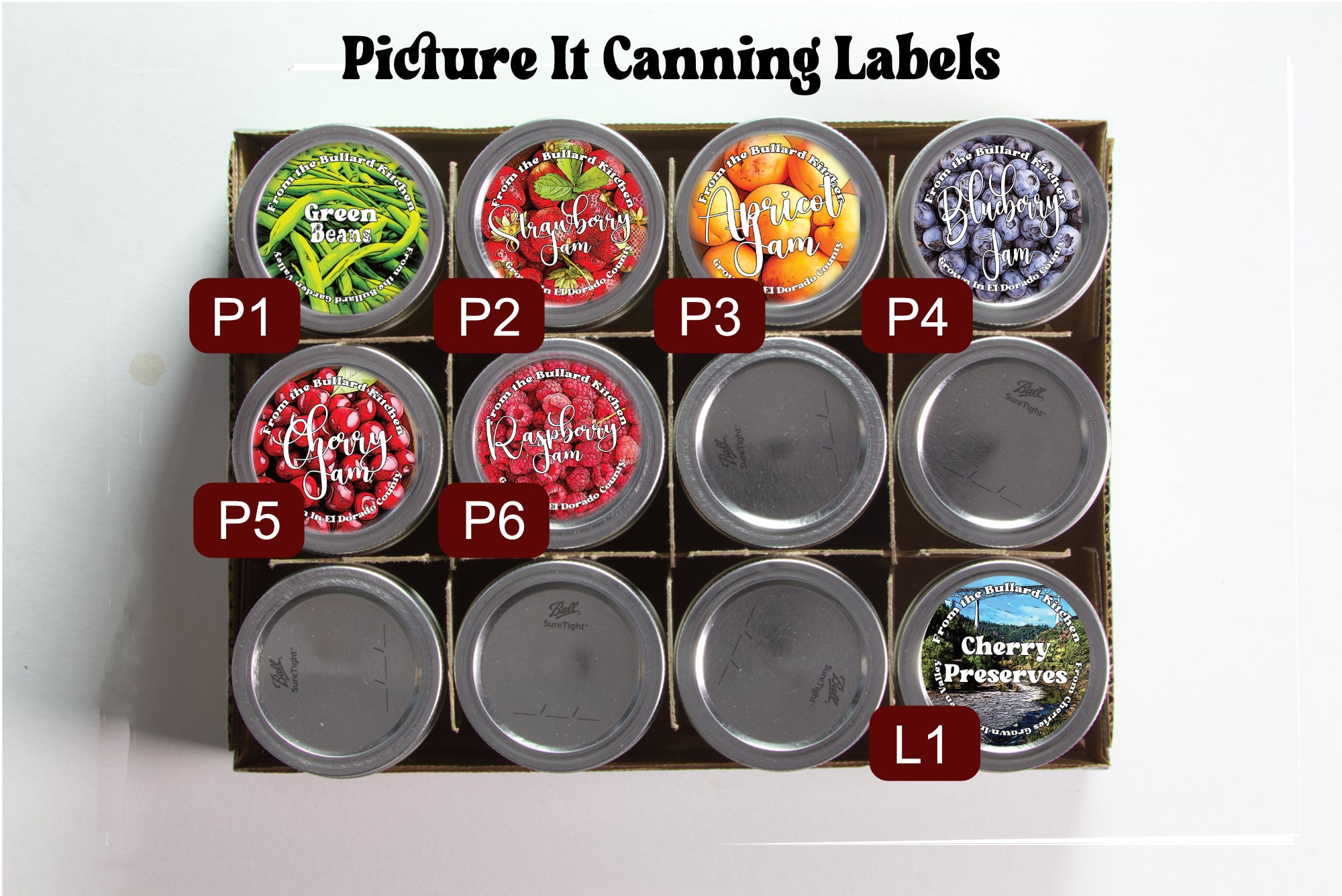 Custom Canning Jar Labels-personalized Jar Label-personalized Jam Jar ...