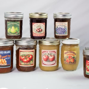 Custom Canning Jar Labels-personalized Jar Label-personalized Jam Jar ...