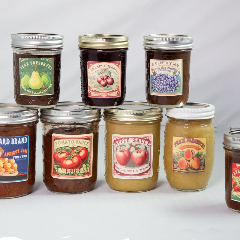 Canning Jar Labels - Etsy