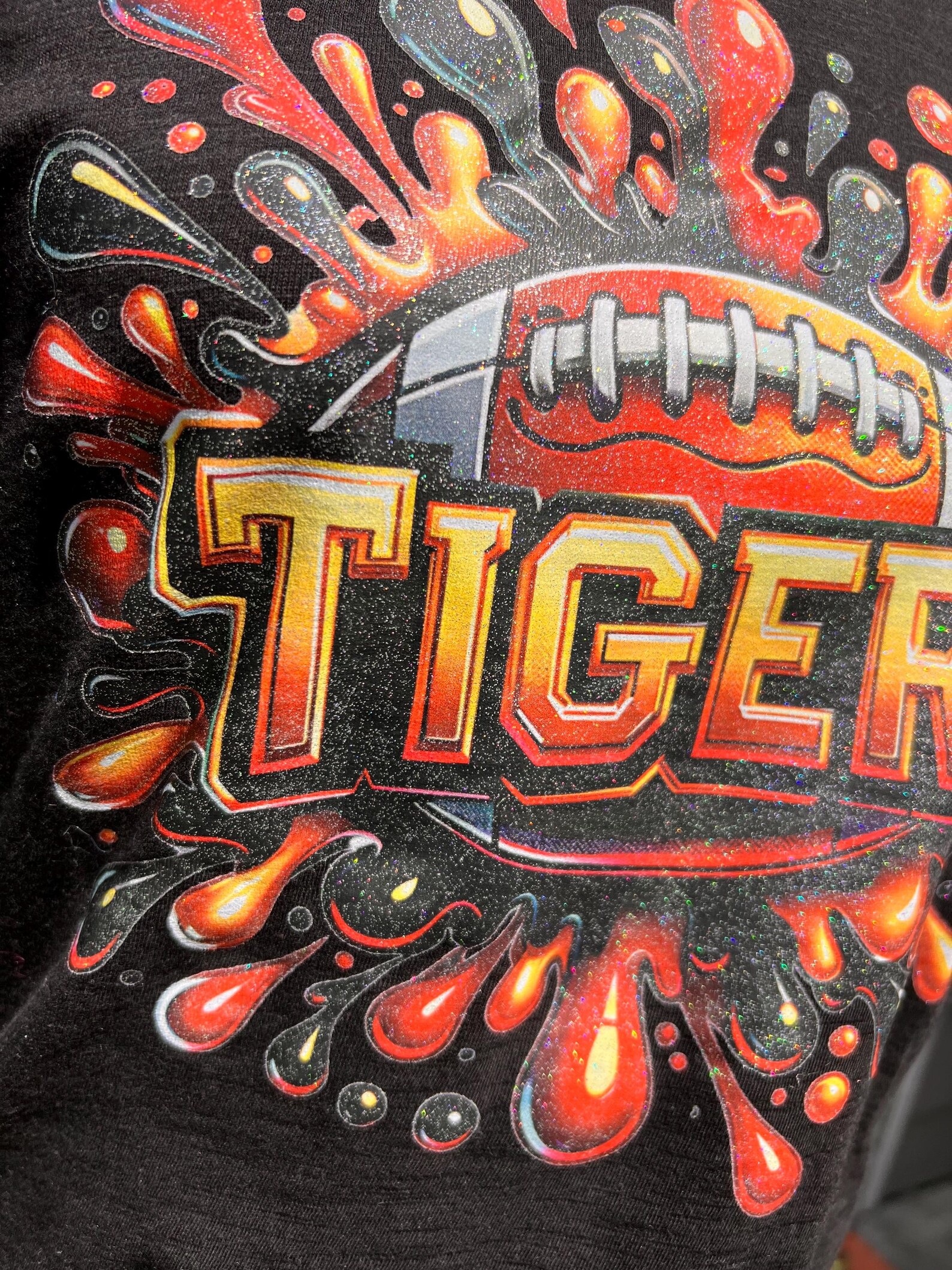 Side Cinch Football T-shirt - Etsy