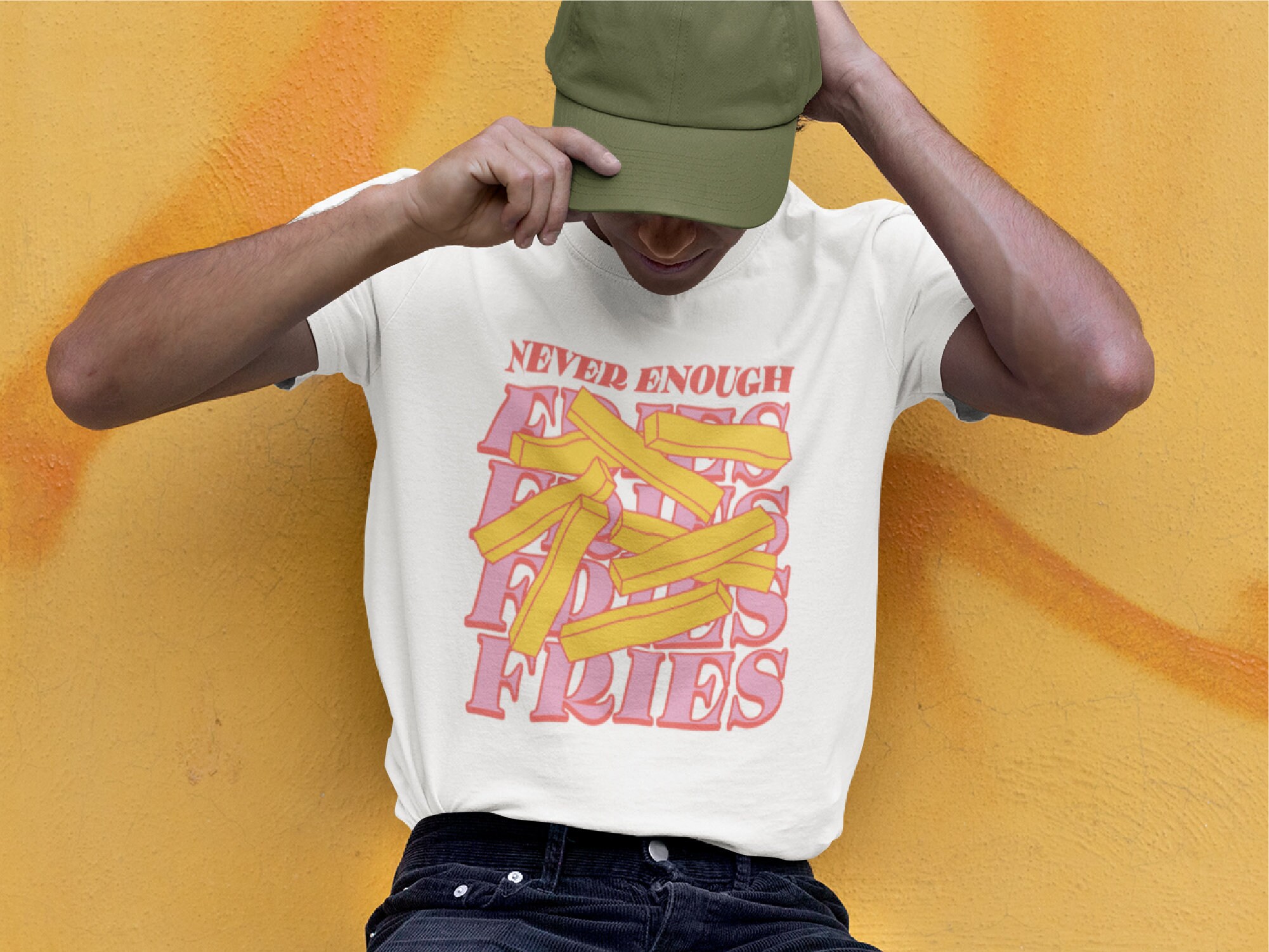 French Fries Shirt for Foodie Tshirt Fast Food Lover Gift French Fries ...