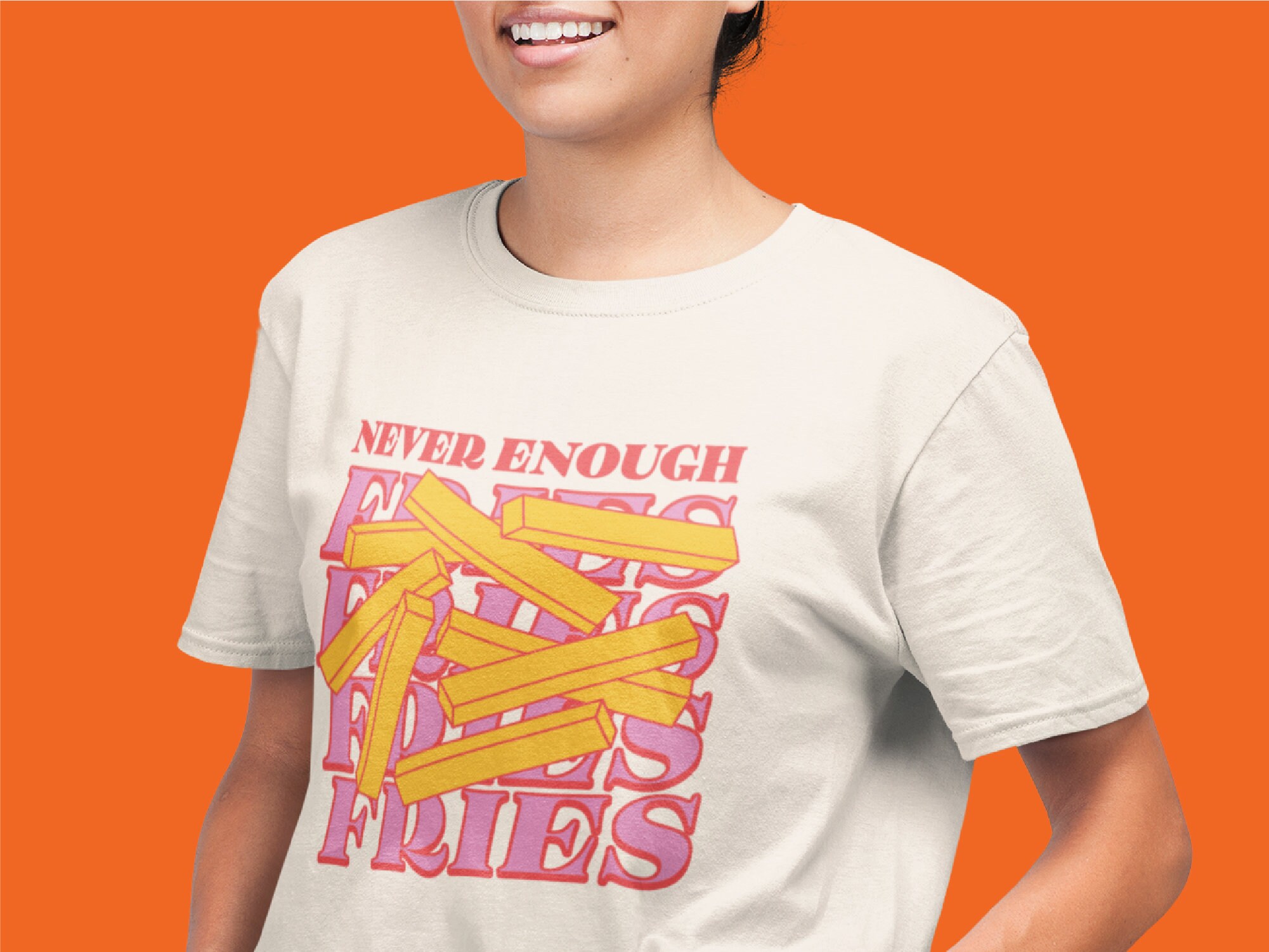 French Fries Shirt for Foodie Tshirt Fast Food Lover Gift French Fries ...