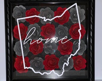 Ohio State Shadow Box | Etsy